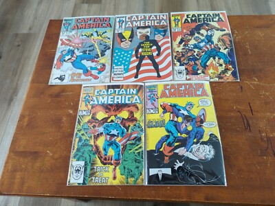 lot of 5 Marvel Captain America 325 326 335 336 343 | eBay