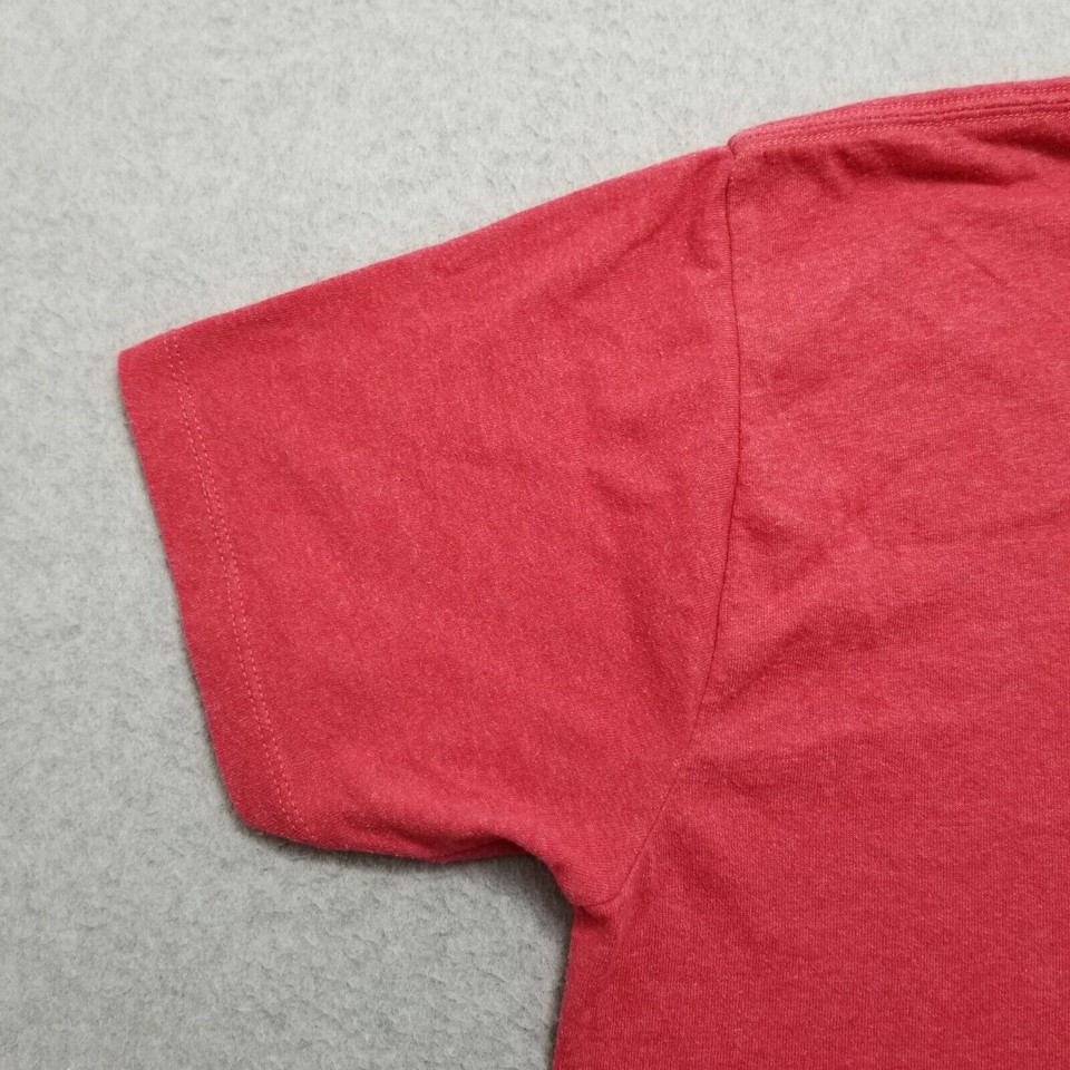 The Flash Shirt Mens Large Red Short Sleeve Crew Neck DC Comics Cotton ...