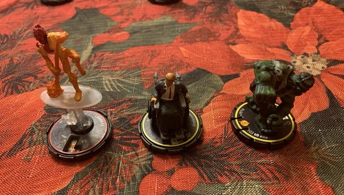 HeroClix Infinity Challenge Hulk#58,Professor X #76 & Firelord #138 ...