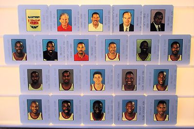 1975-95 NBA New Jersey Nets TV card / slide team Sets U PICK Thorn ...