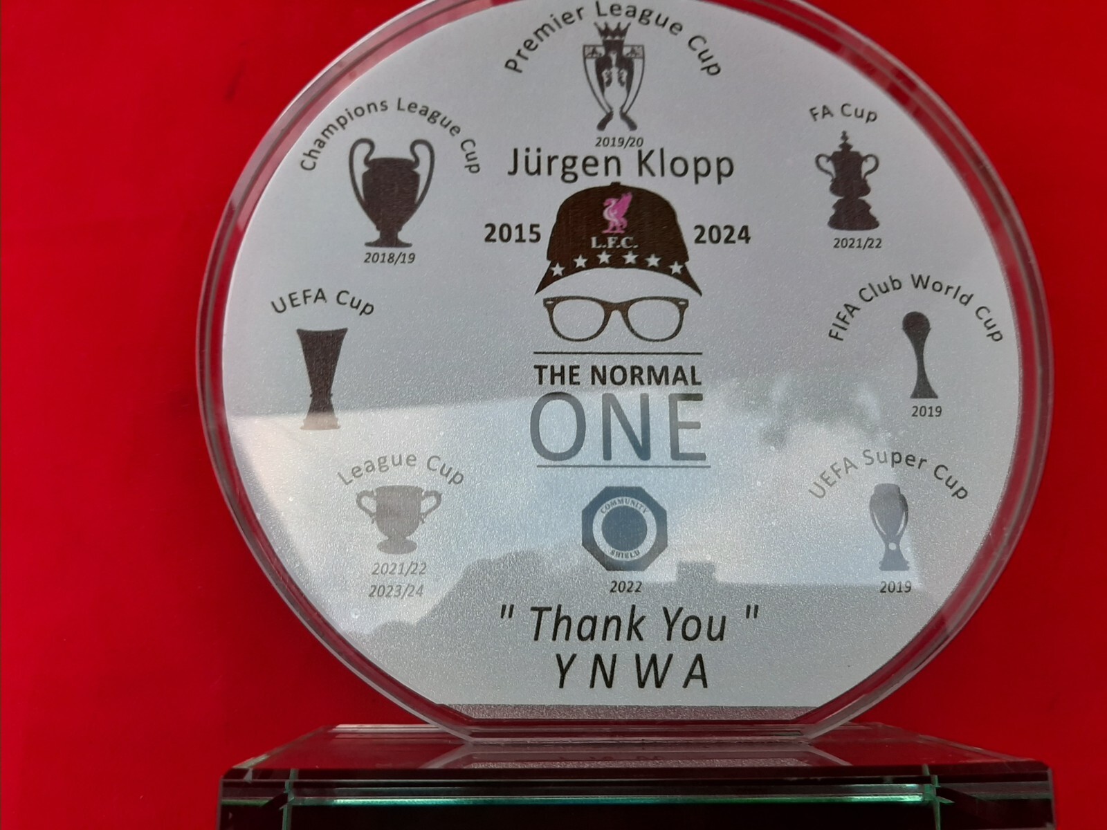 Liverpool Football Club 2024 Jurgen Klopp TROPHY COLLECTION 2015 - 2024 ...