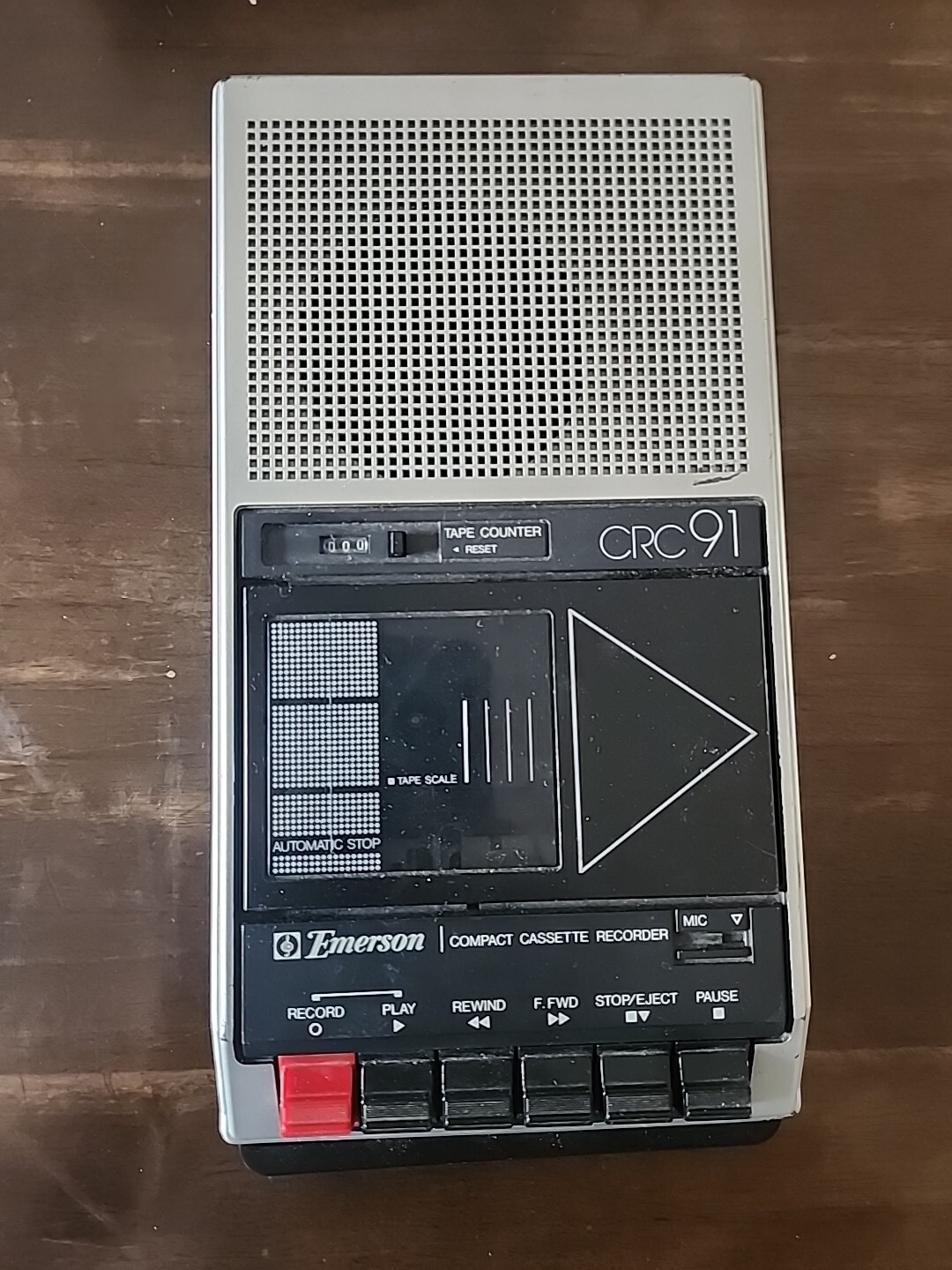 Emerson CRC91 Vintage Compact Cassette Recorder / Player Tested Works ...