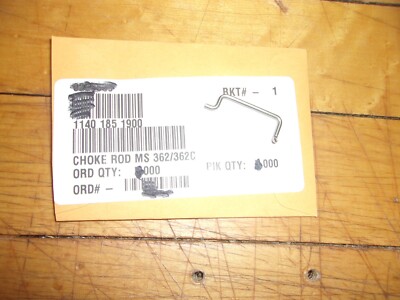 Stihl OEM Choke Rod MS 362 311 391 MS311 MS362 MS391 1140-185-1900 #GM ...