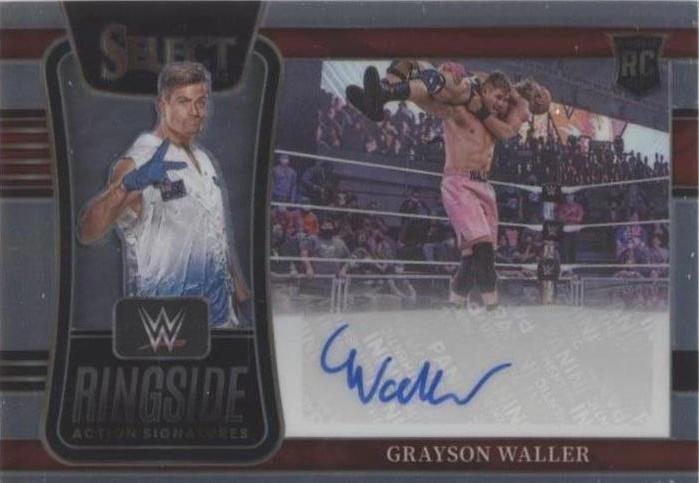 2022 Panini Select WWE - Ringside Action Signatures Grayson Waller #RA ...