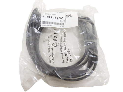 (D01) Joint de vitre gauche d'origine BMW Série 3 E90 E91 51137184005 ...