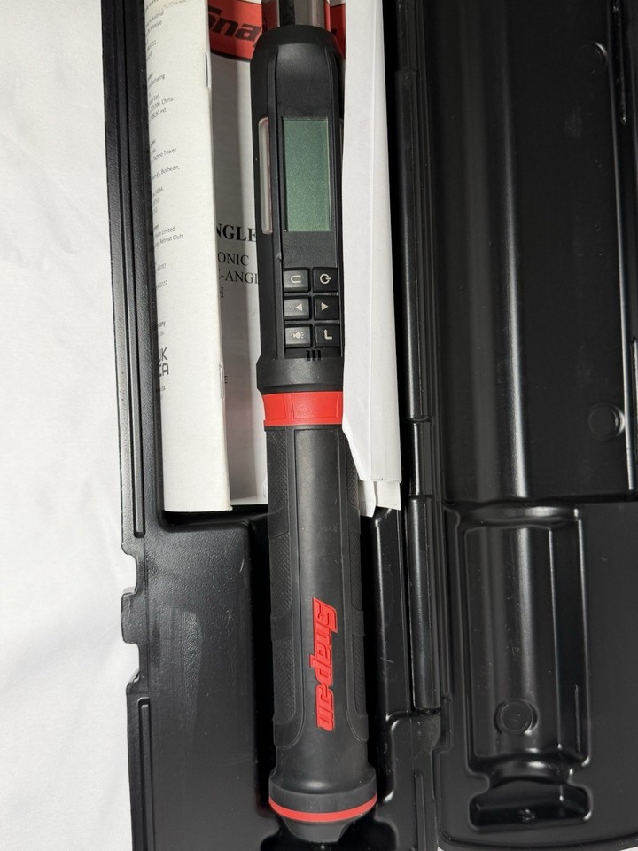 Snap-On ⅜" Drive Flex-Head TechAngle Torque Wrench 5-125 ft-lb ...