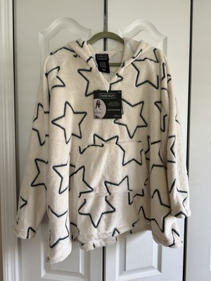 NWT Marlo Lorenz Throwzy Ultra Soft Wearable Poncho Coverup Blanket O/S ...