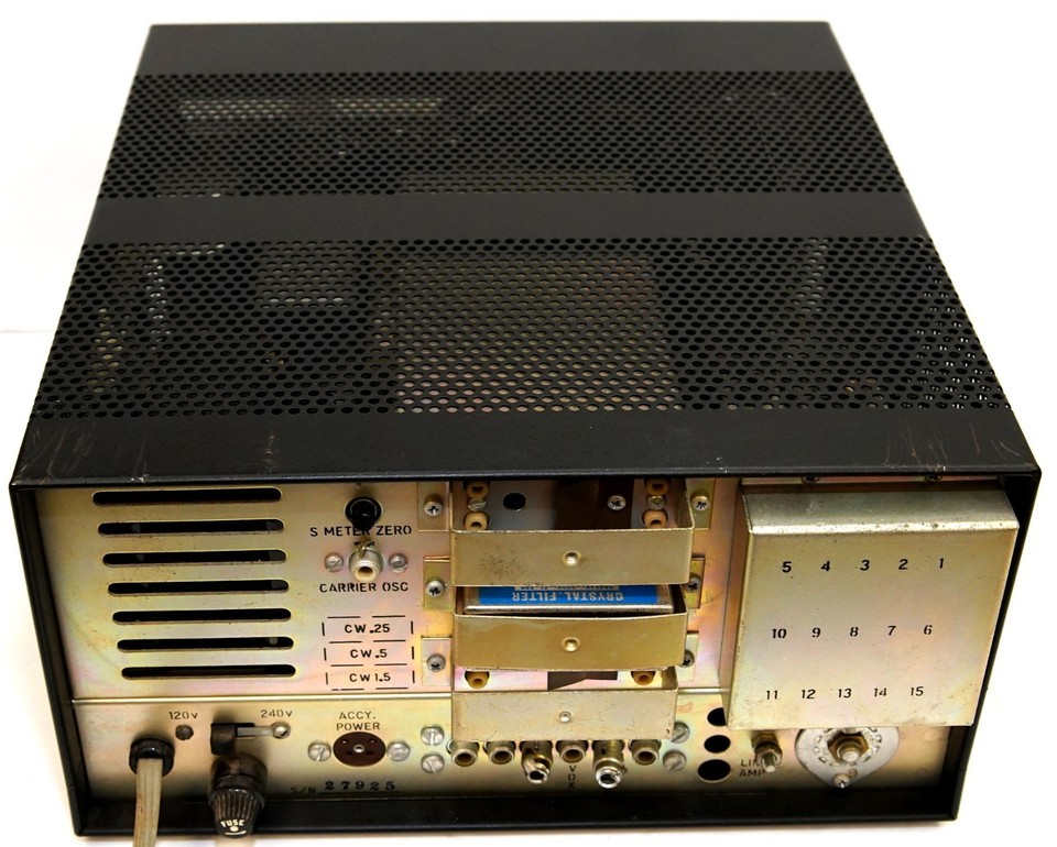 DRAKE R-4C HAM BANDS RECEIVER w/ DRAKE 500hz CW FILTER + RCC4 ...