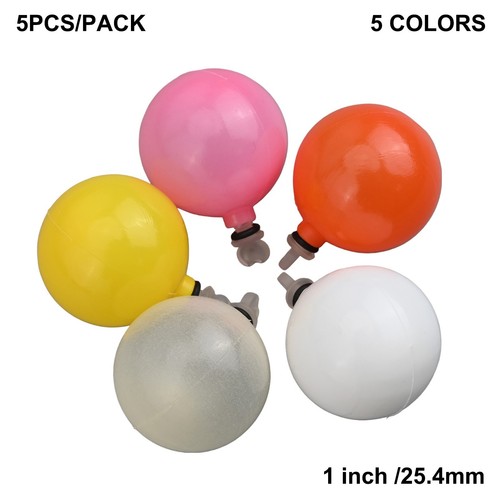 Set of 5 Air Lock Strike Indicators for Fly Fishing Bobbers Tear Drop ...