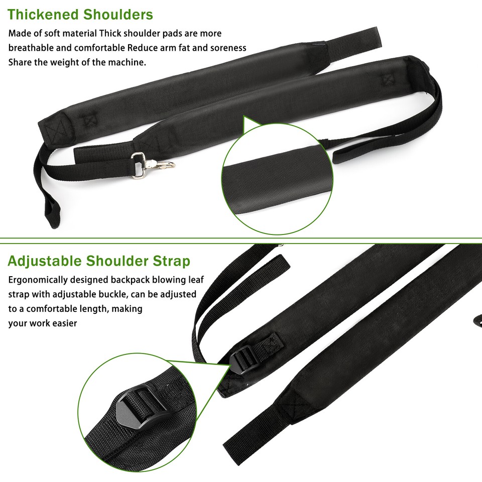 2x Backpack Blower Shoulder Straps For Echo PB-610 PB-620 PB-650 PB ...