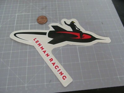 LEHMAN RACING Sticker Decal RACING ORIGINAL OLD STOCK | eBay