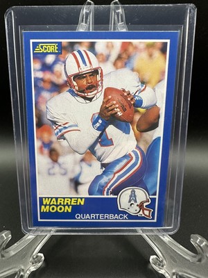 1989 Score #15 Warren Moon Houston Oilers HOF Football Card (WM6). | eBay