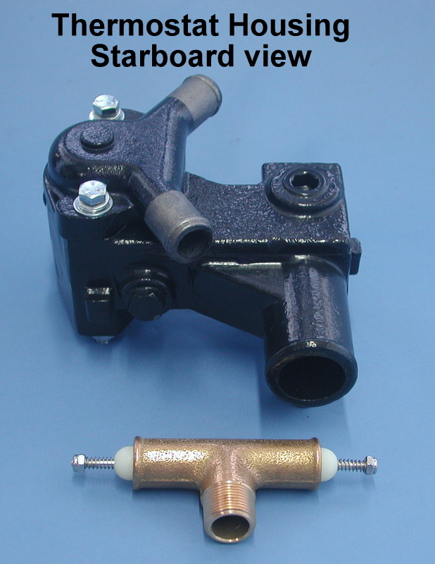 MERCRUISER THERMOSTAT HOUSING ASSY. CHEVY 305 350 V8 1983-1990 87290A23 ...