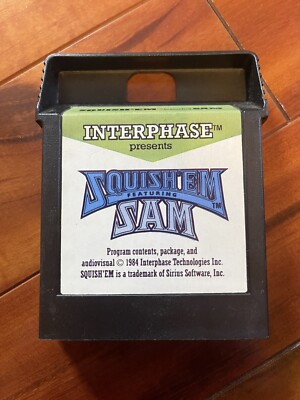 RARE Squish’em Sam Coleco Vision ColecoVision Vintage Video Game ...