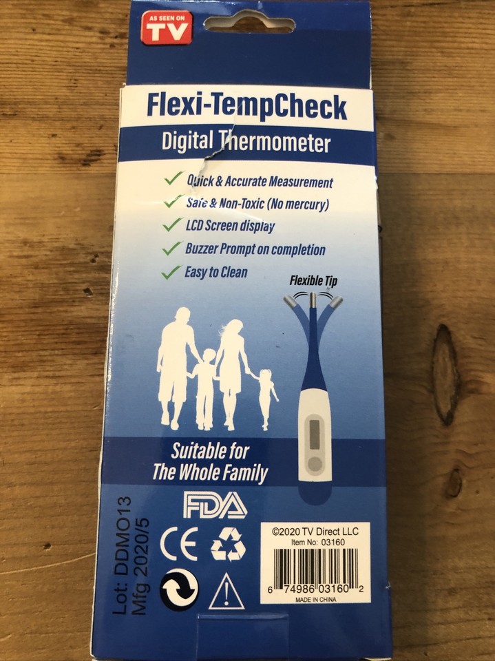 Flexi-TempCheck Digital Thermometer 03160 | eBay