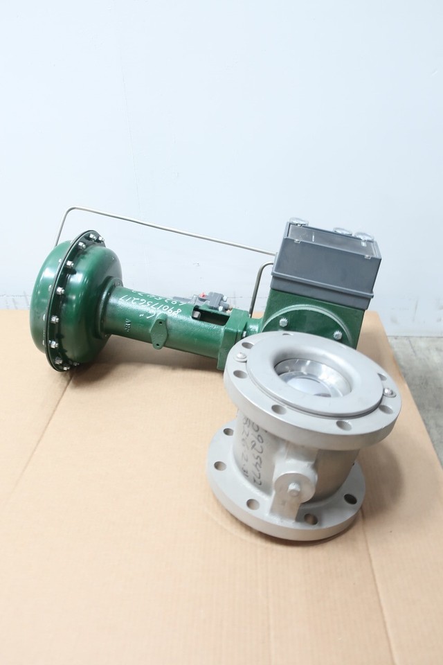 Fisher V150 Vee-ball 1052 Size 40 3610j Stainless Control Valve 6in 150 ...