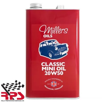 Millers Oils Classic Mini Oil 20w50 5L 5 Litres engine oil 20w-50 | eBay