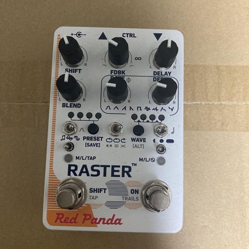 Red Panda Raster V2 Digital Delay Used Effects Pedal with Filter Pitch ...