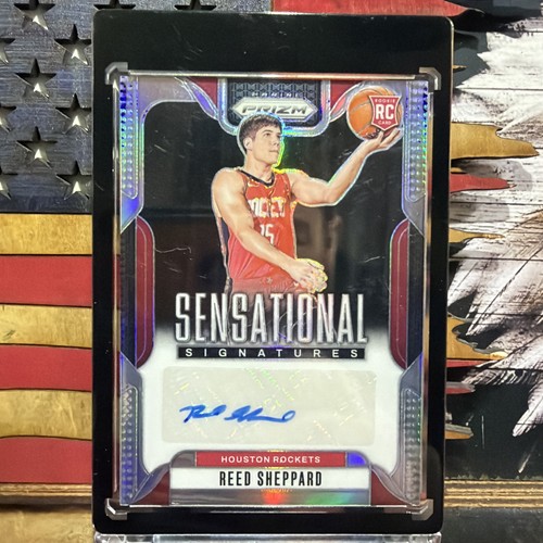 2024-25 Panini Prizm Reed Sheppard Silver Sensational Signatures Auto ...