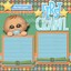 BABY 1st CRAWL ~ boy 2 premade scrapbook pages paper printed layout ...