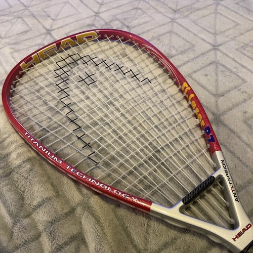 HEAD Ti. Laser PZ Racquetball Racquet Titanium Technology With Carrying ...