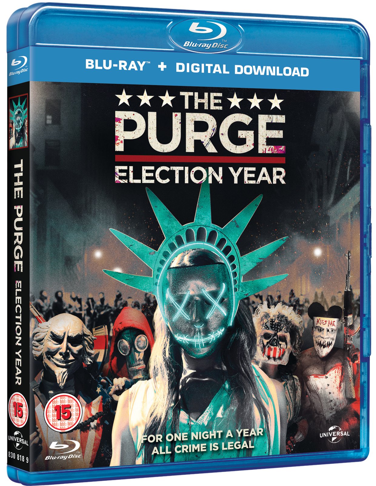 The Purge: Election Year (Blu-ray) Frank Grillo Terry Serpico Betty ...