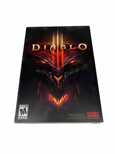 Diablo III 3 (PC DVD-ROM, 2012) Big Box Complete (with pass key ...