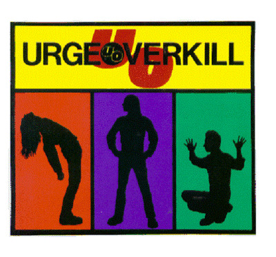 Sticker - Urge Overkill Colorful Band Logo Alternative Rock Music Decal ...