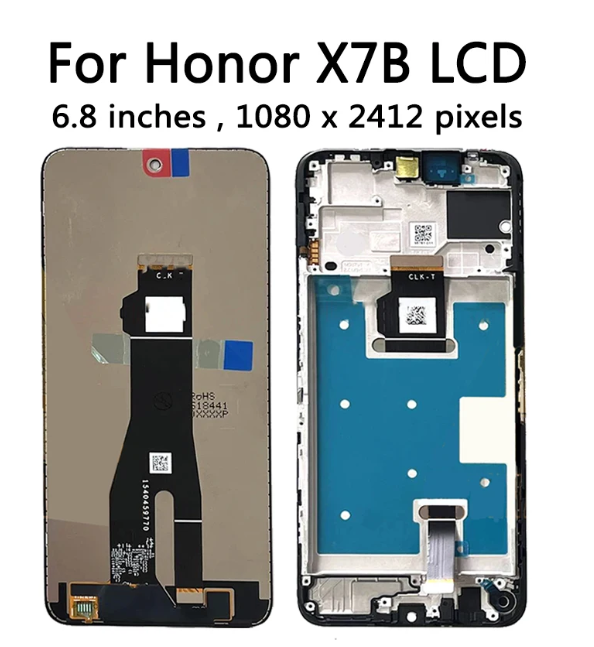 For Huawei Honor X7b LCD Display Touch Screen Digitizer Panel Assembly ...