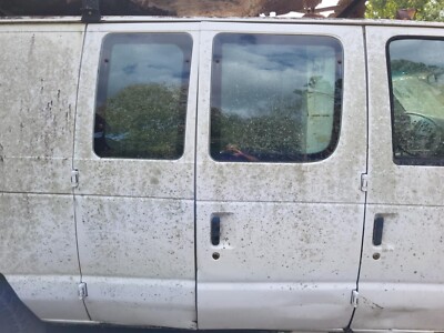 98-14 Ford E250 E350 Van Left Right Side Door Doors Fixed Window Glass ...