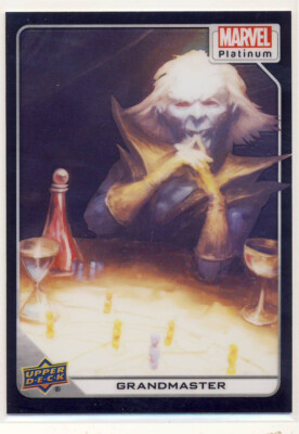 2023 Marvel Platinum Black Rainbow 54 Grandmaster | eBay