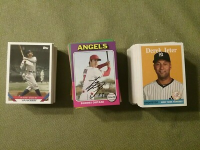 2019 Topps Archives Baseball Singles #251 to #330 (SP) - Create Own Lot ...