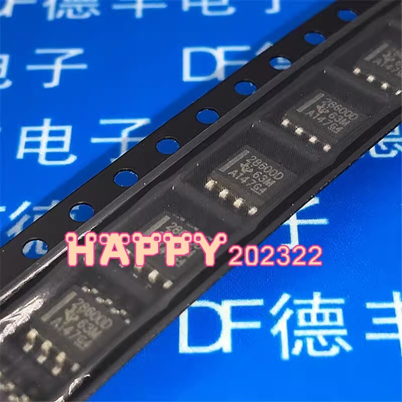 ALOEU 5 Stück UCC28600DR SOP8 UCC28600 SOP UCC28600D 28600D SOP-8