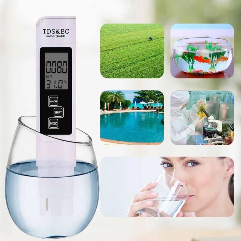 TDS Meter Digital Tester Water Quality Testing Kits for Drinking Water ...