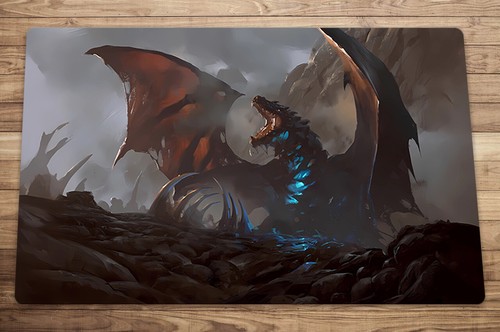 Boneyard Scourge Trading Card Game MTG Playmat TCG CCG Mat Free Bag | eBay
