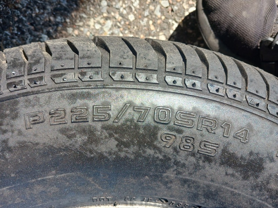 AMERICAN RACING TORQUE THRUST "D" WHEELS SET OF 5 + CAPS + TIRES ...