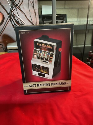 Slot Machine Coin Bank | eBay
