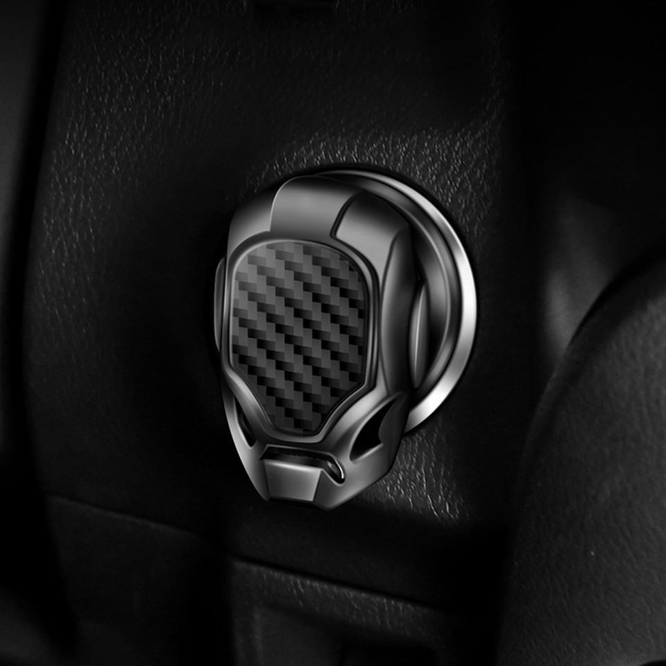 Universal Start Engine Stop Car Ignition Button Protective Cover Car ...