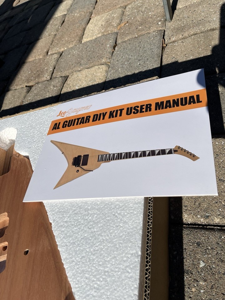 Open Box Leo Jaymz R R Style Electric Guitar DIY Project Kit | eBay