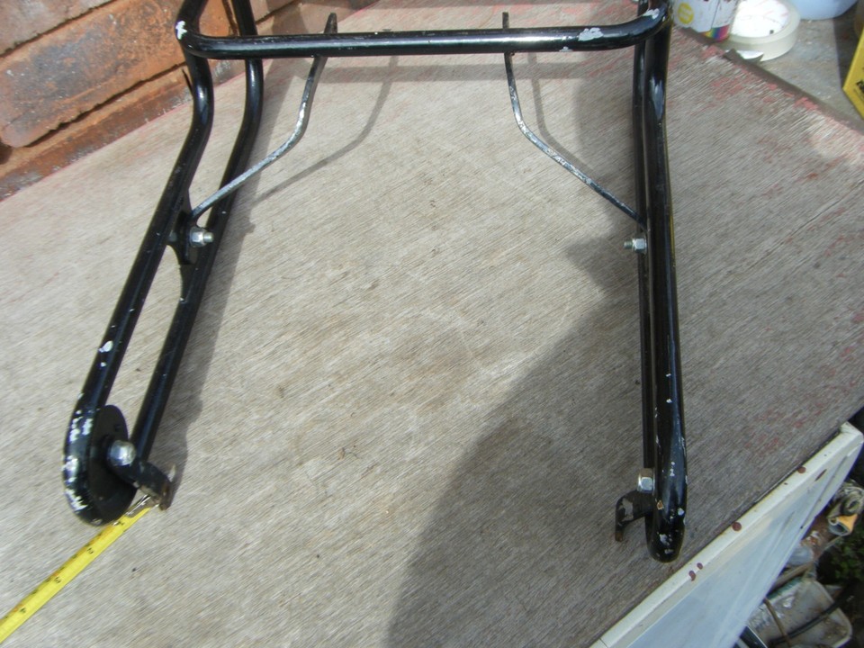 CRAVEN RACK LUGGAGE MOTORCYCLE PANNIER CARRIER TOPBOX BSA NORTON HONDA ...