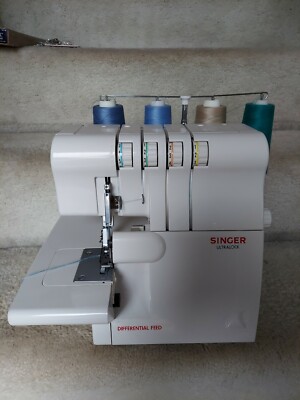 SINGER ULTRALOCK SERGER 4 THREAD SPOOL DIFFERENTIAL FEED 14SH654 with ...