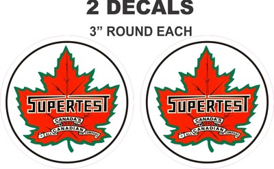 2 Supertest Canada's All Canadian Company Vinyl Decals | eBay