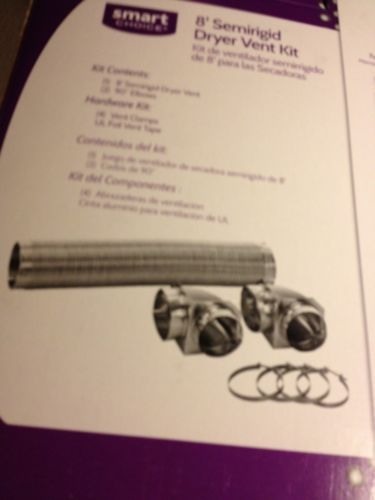 Smart Choice Frigidaire Electrolux 8' Semi-Rigid Dryer Vent Kit, with 2 ...