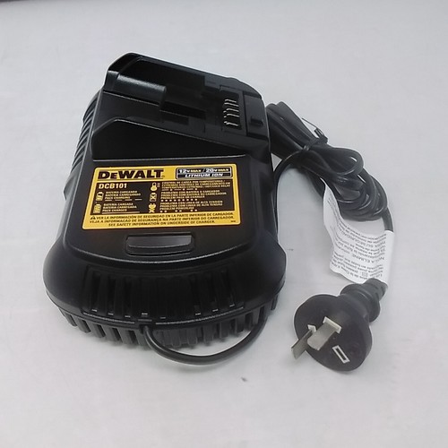 Dewalt 12V-20V Max Battery Charger International Type I Plug DCB101-AR ...
