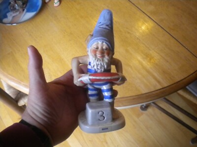 Gnome Elf Figurine Goebel W Germany named Mark | eBay