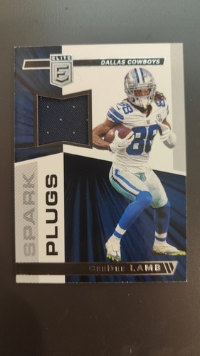 2021 Panini Donruss Elite Spark Plugs Ceedee Lamb #SP5 Dallas Cowboys ...