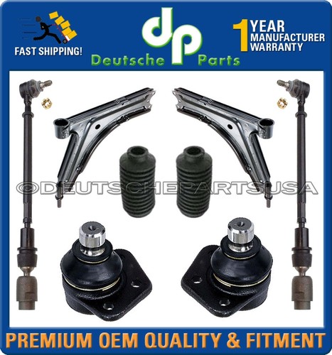 PORSCHE 924 944 & S MANUAL STEERING Control Arm Arms Ball Joint Joints ...