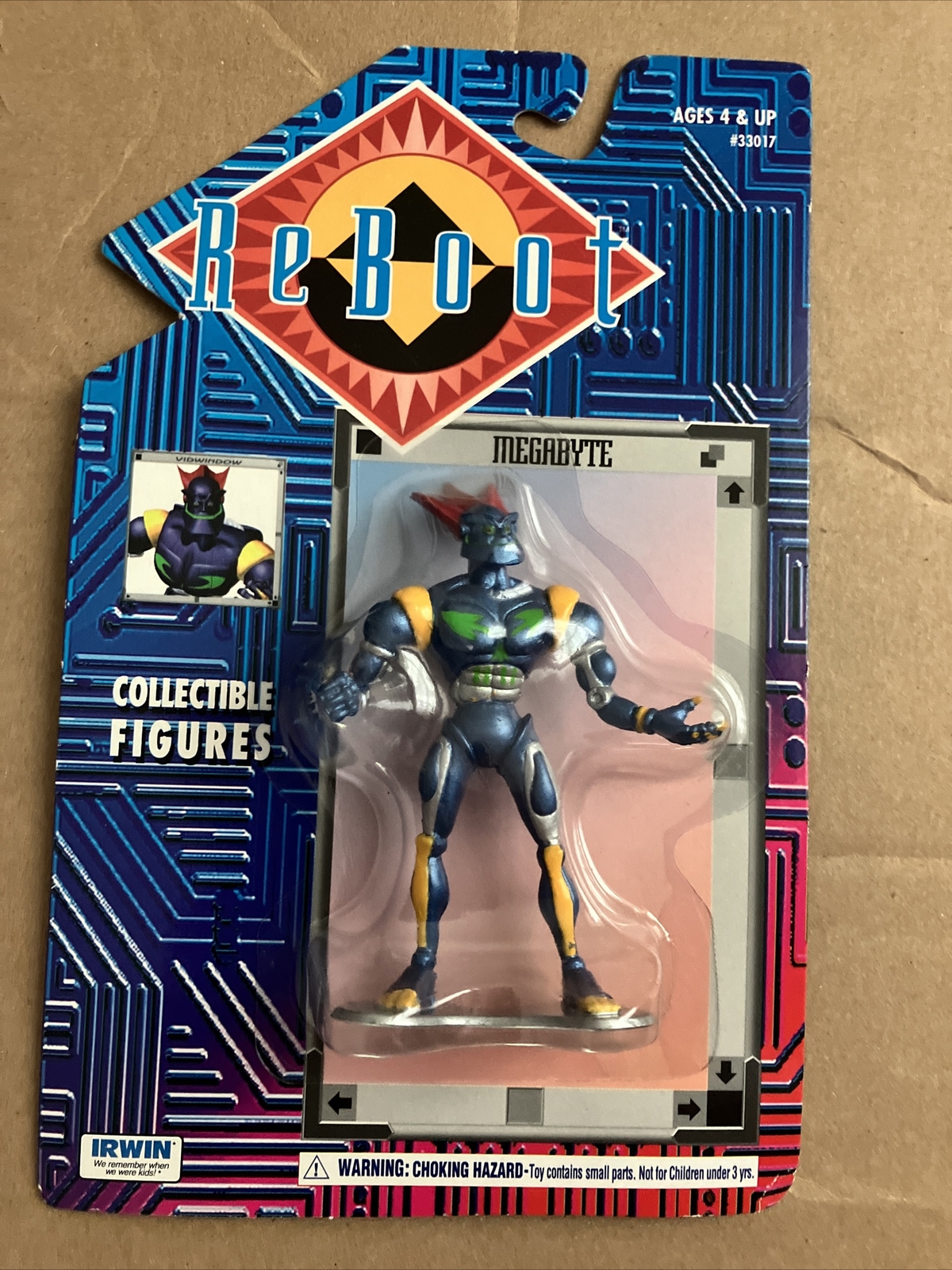 ReBoot Megabyte 4 英寸收藏品人偶 IRWIN NOC- International Society of Hypertension