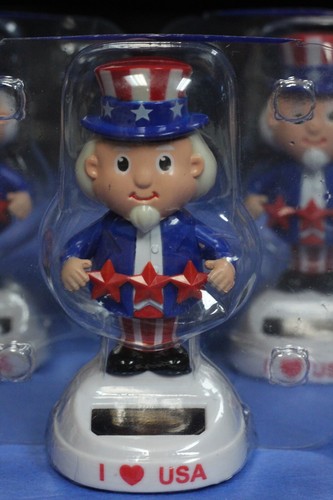 3 UNCLE SAM SOLAR POWERED FIGURES LOT DANCING | eBay