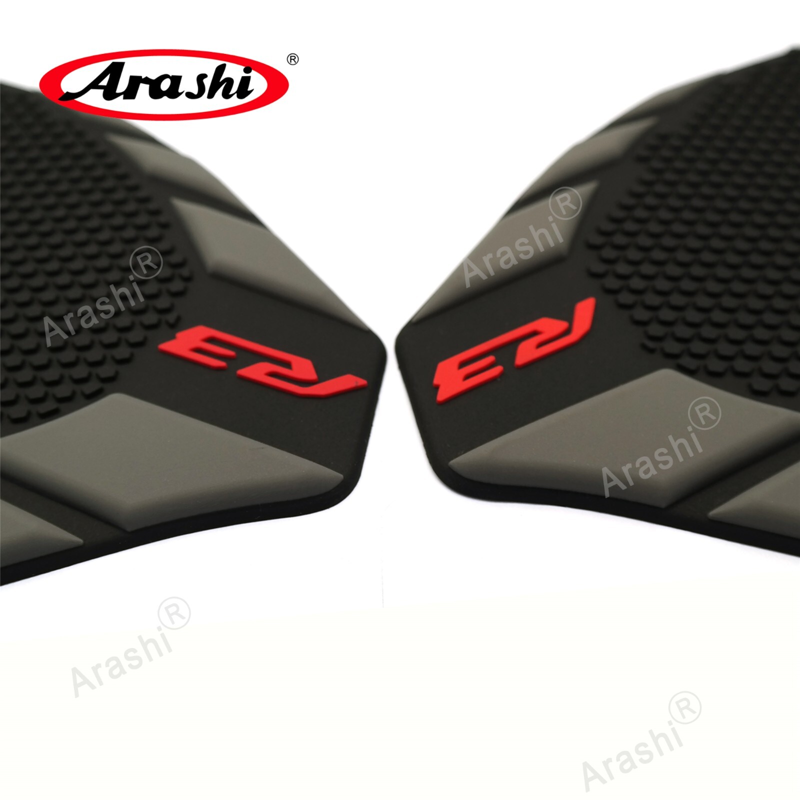 Anti Slip Gas Fuel Tank Side Pads Stikcers For Yamaha YZF R3 YZF-R3 ...